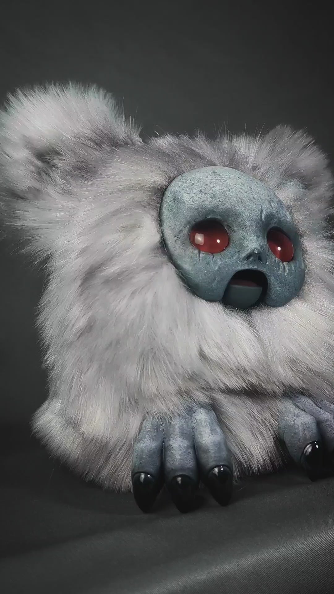 Evil Tundra - RUIN: Custom Electronic Gothic Furby Art Doll – Thanatoys